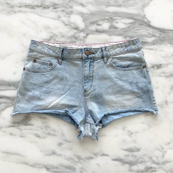 Roxy | Shorts | Roxy Mid Rise Denim Shorts Sz 29 | Poshmark